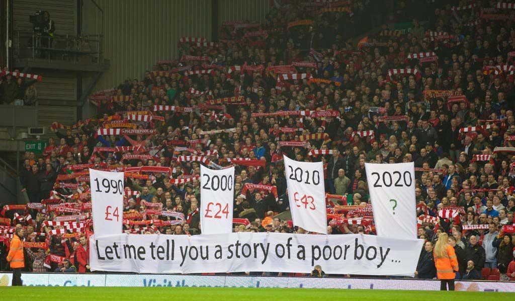 WHERE'S OUR FAMOUS ATMOSPHERE? LIVERPOOL, NOSTALGIA AND 'REAL FANS ...