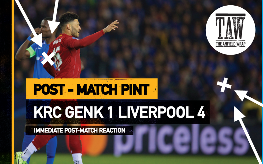 KRC Genk 1 Liverpool 4 | The Post-Match Pint - The Anfield Wrap